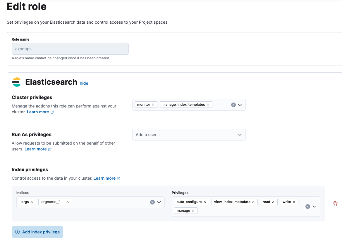 Secure Elasticsearch - docs